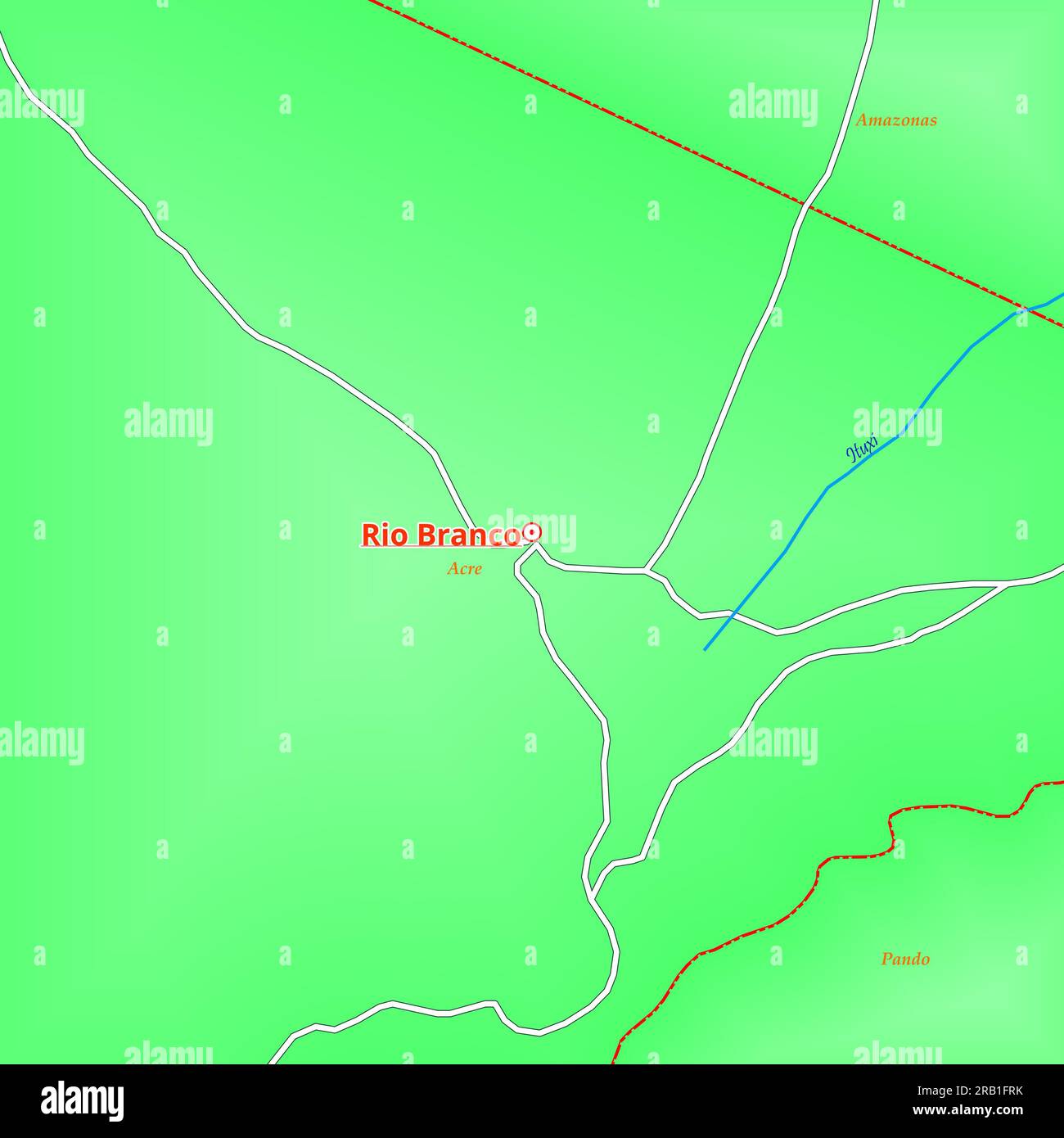 Map of brazil poster hi-res stock photography and images - Alamy