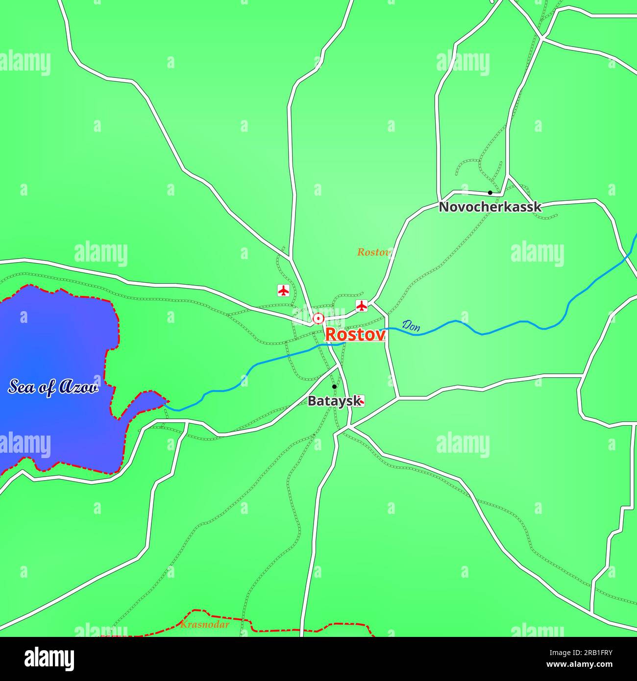 Map of the city hi-res stock photography and images - Alamy