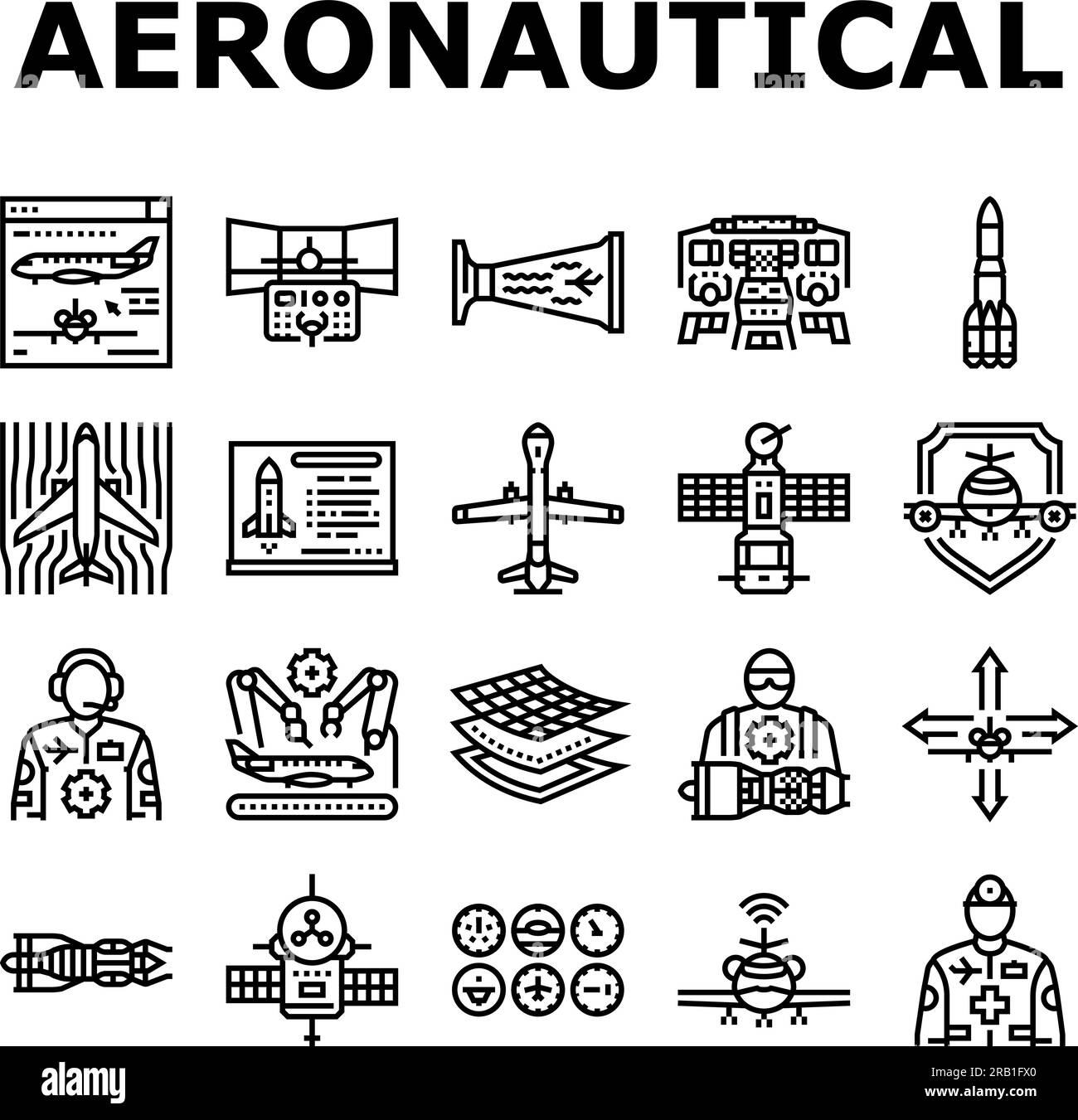 Aeronautics industry Stock Vector Images - Alamy