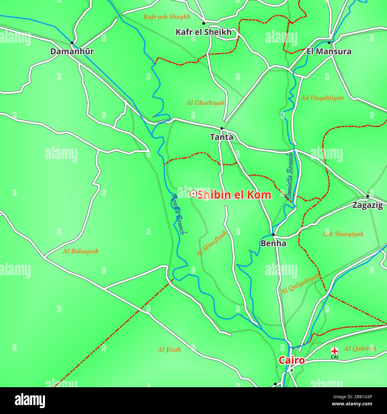 Egypt topography hi-res stock photography and images - Alamy