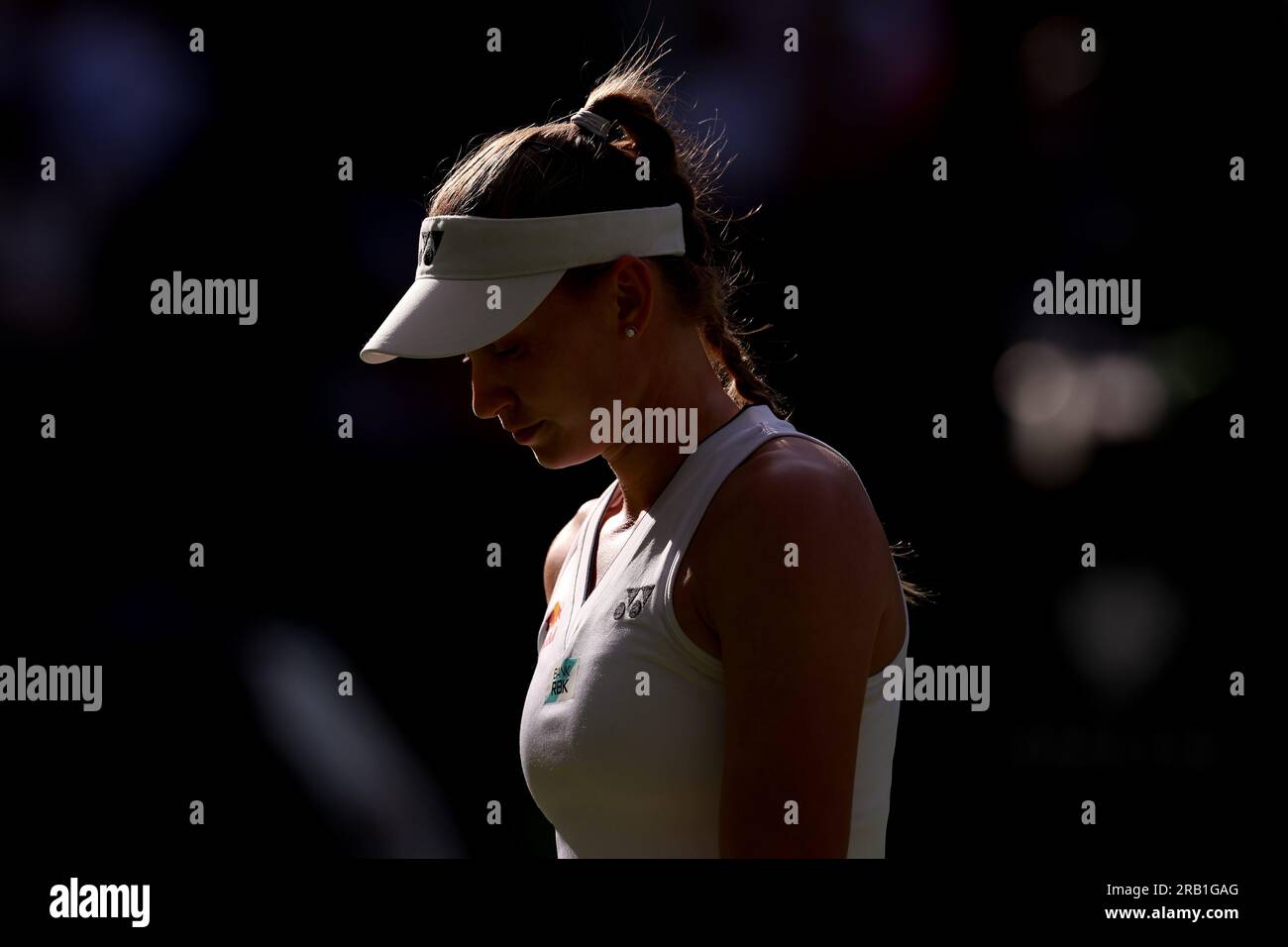 Rybakina wimbledon 2023 hi-res stock photography and images - Alamy