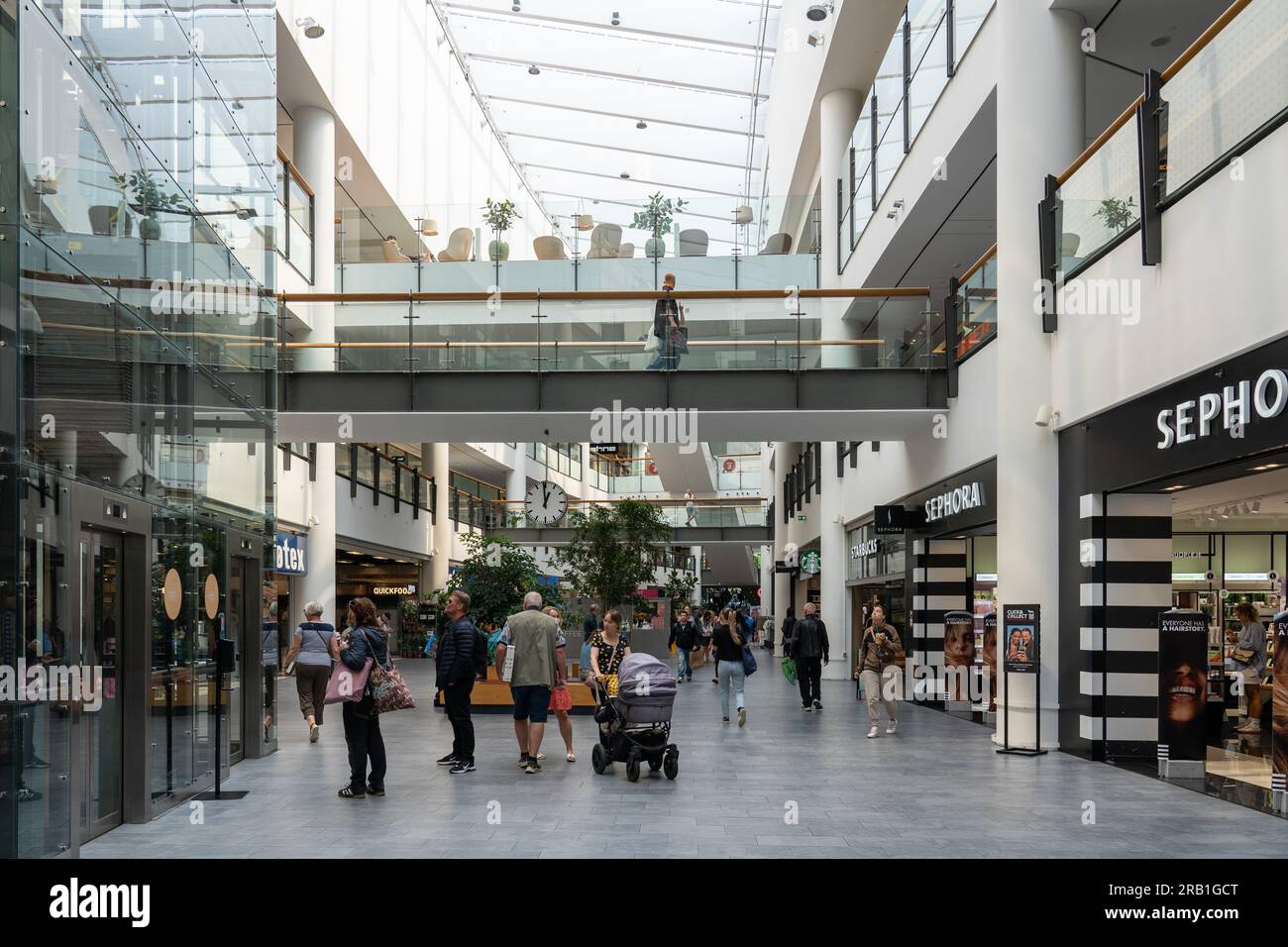 Frederiksberg Centret Shopping Mall in Copenhagen, Denmark Stock Photo ...
