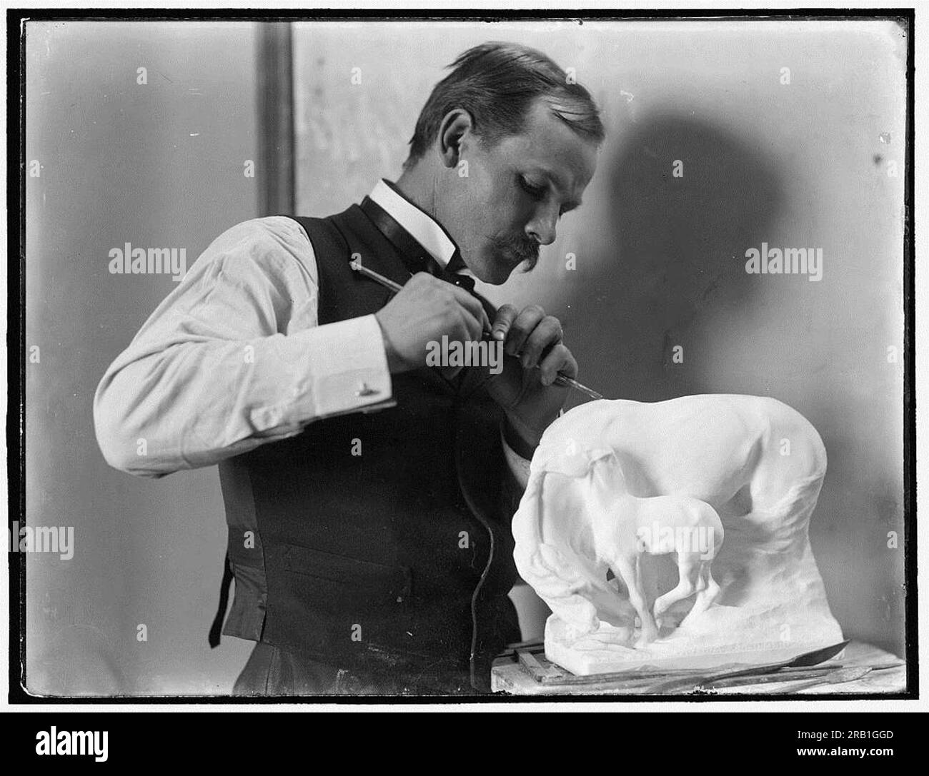 Solon borglum hi-res stock photography and images - Alamy