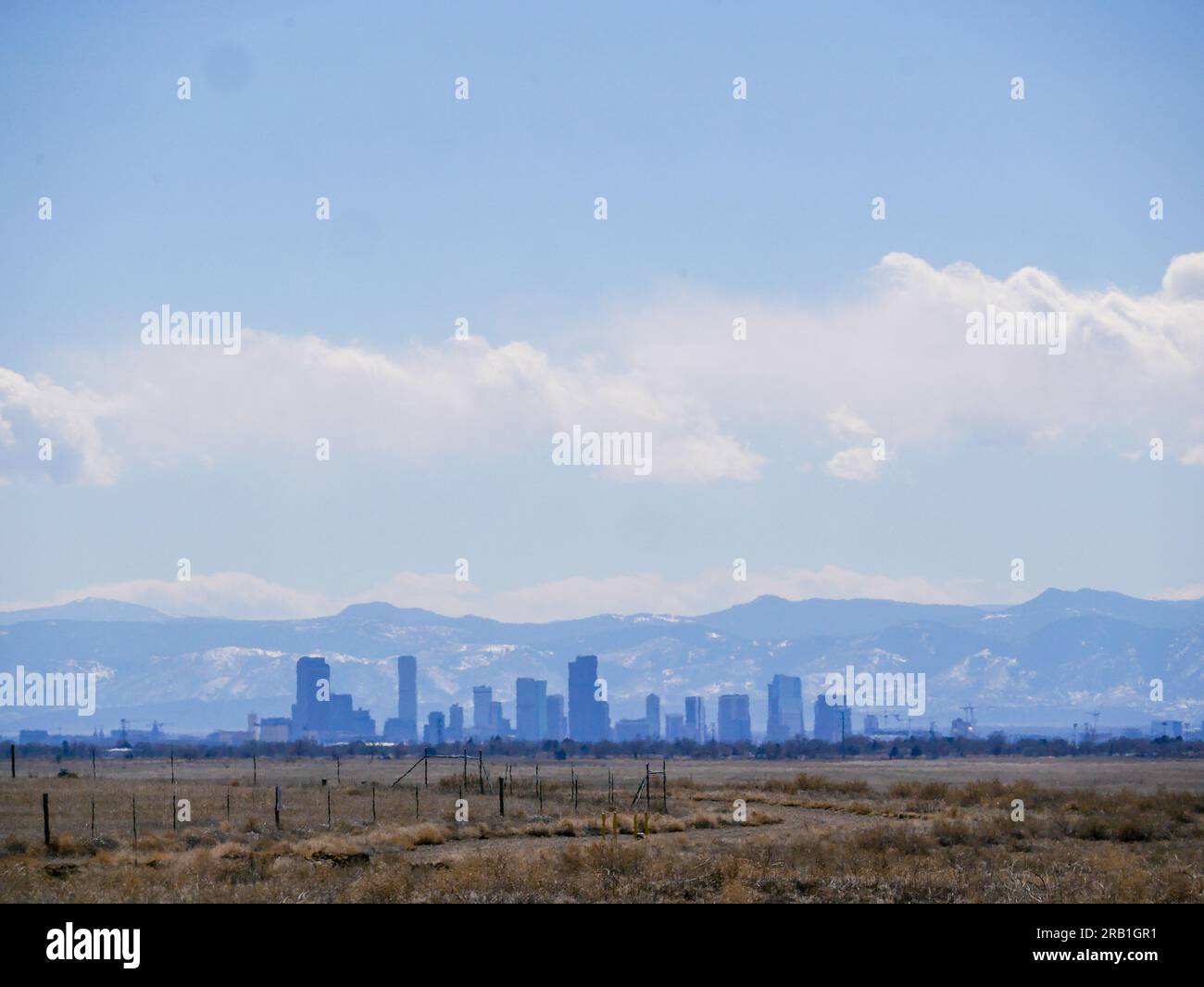 Rockies denver skyline hi-res stock photography and images - Alamy
