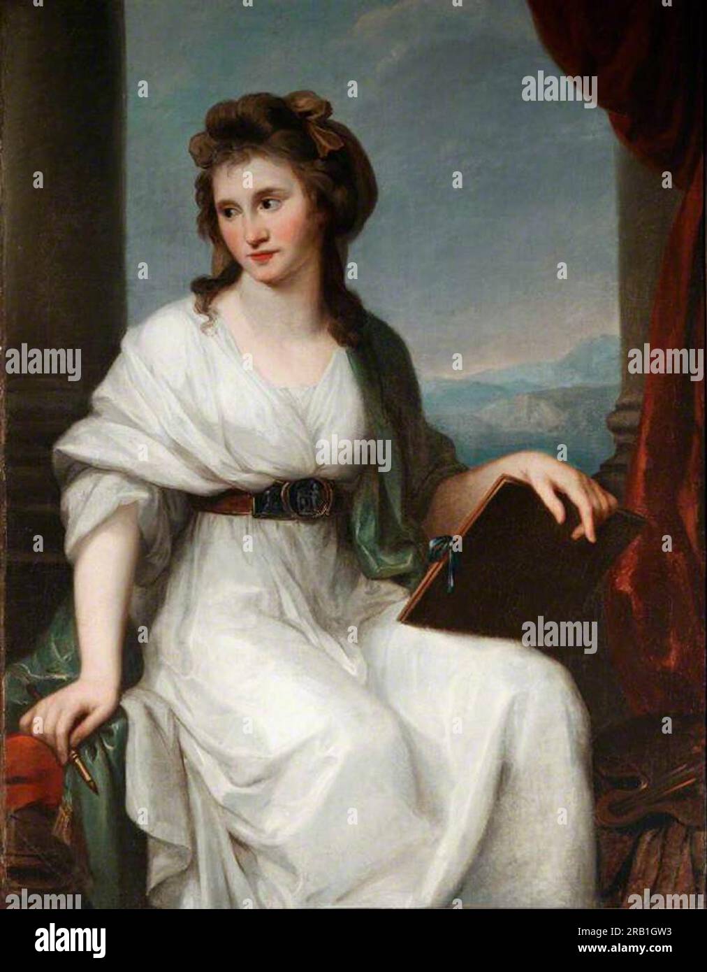 Self-portrait 1787 by Angelica Kauffman Stock Photo - Alamy