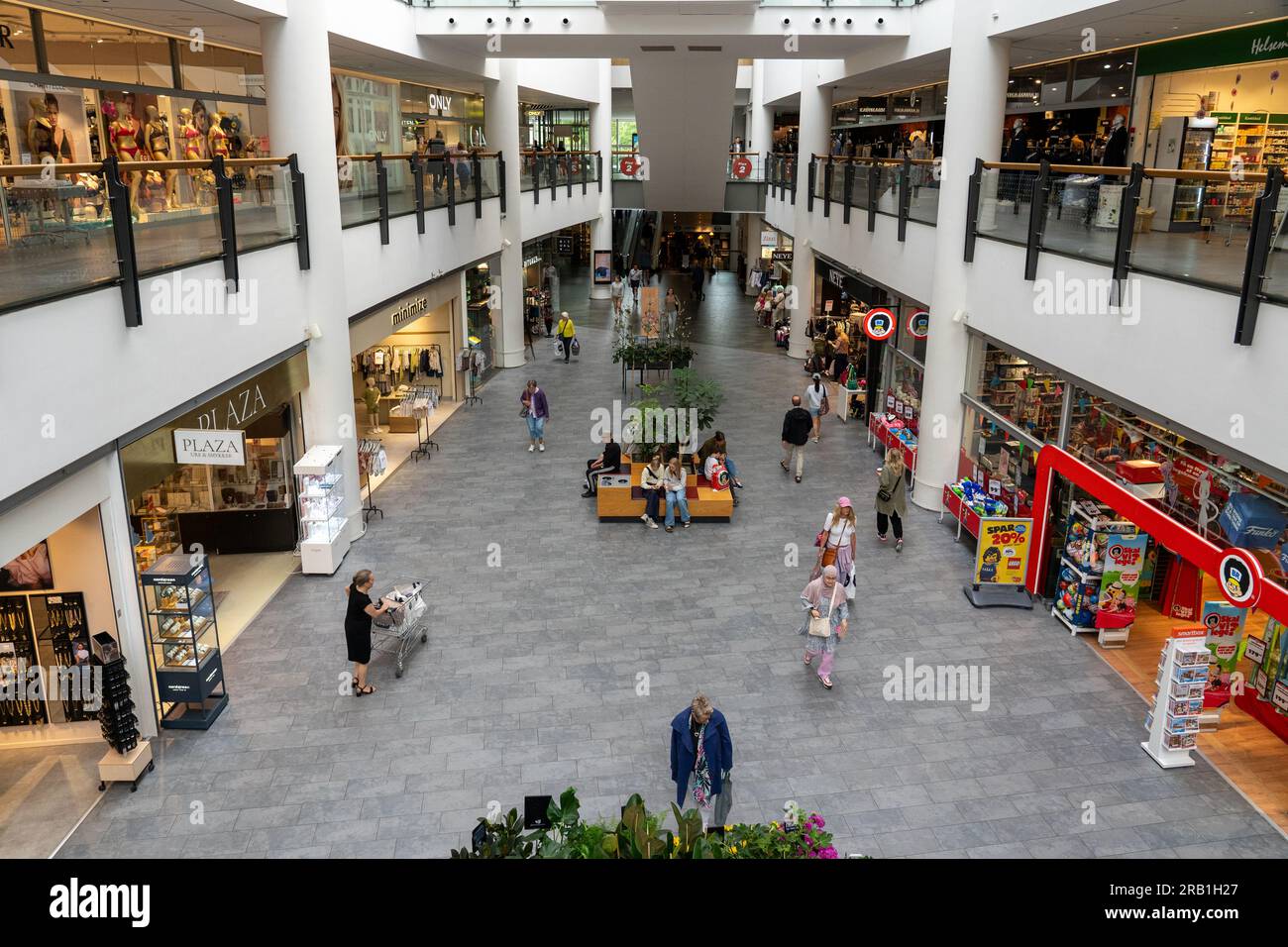 Frederiksberg Centret Shopping Mall in Copenhagen, Denmark Stock Photo ...