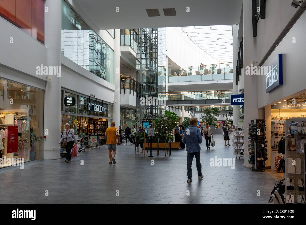 Frederiksberg Centret Shopping Mall in Copenhagen, Denmark Stock Photo ...