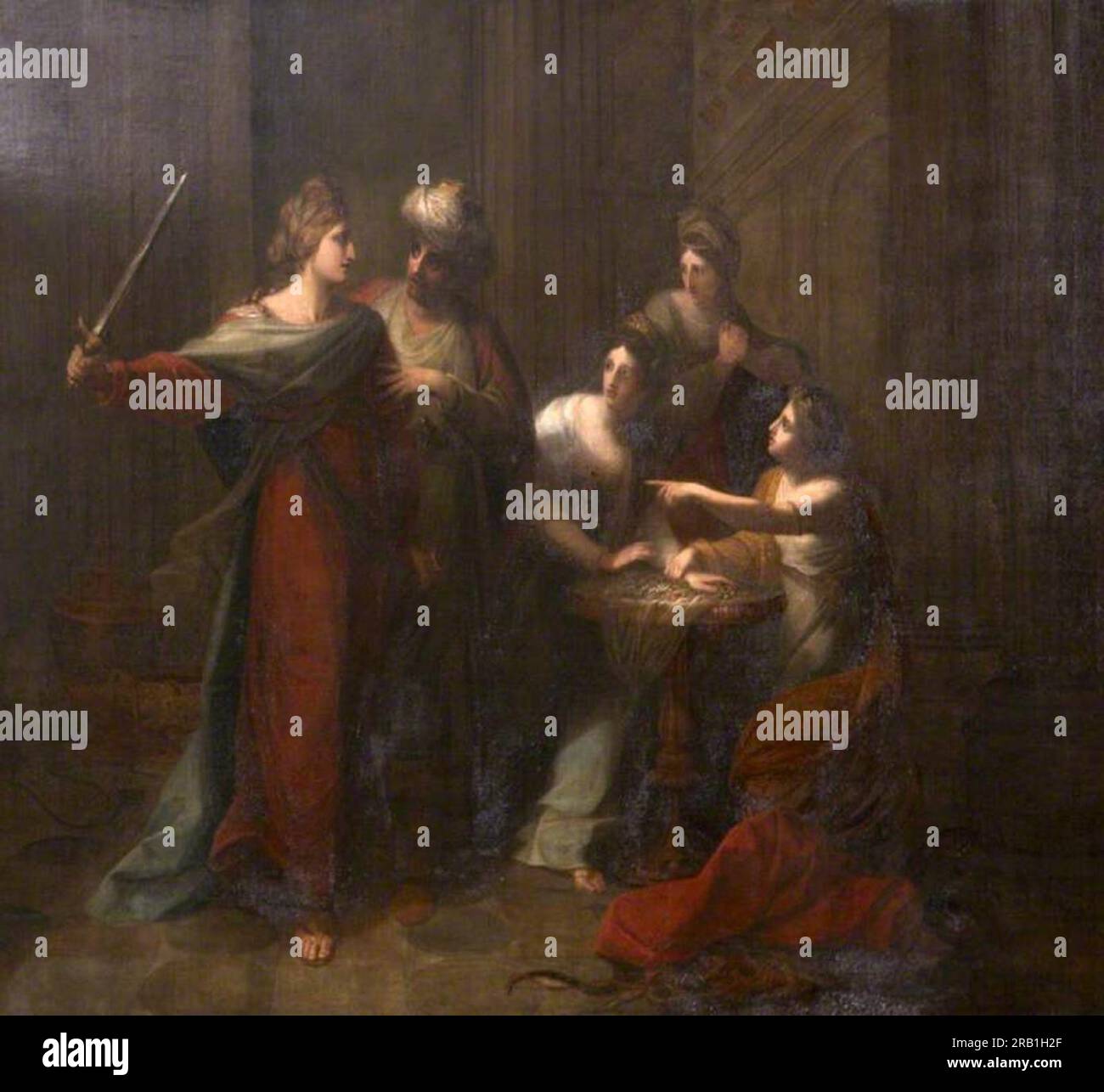 Interview of Edgar and Elfrida, after Her Marriage to Athelwold by ...