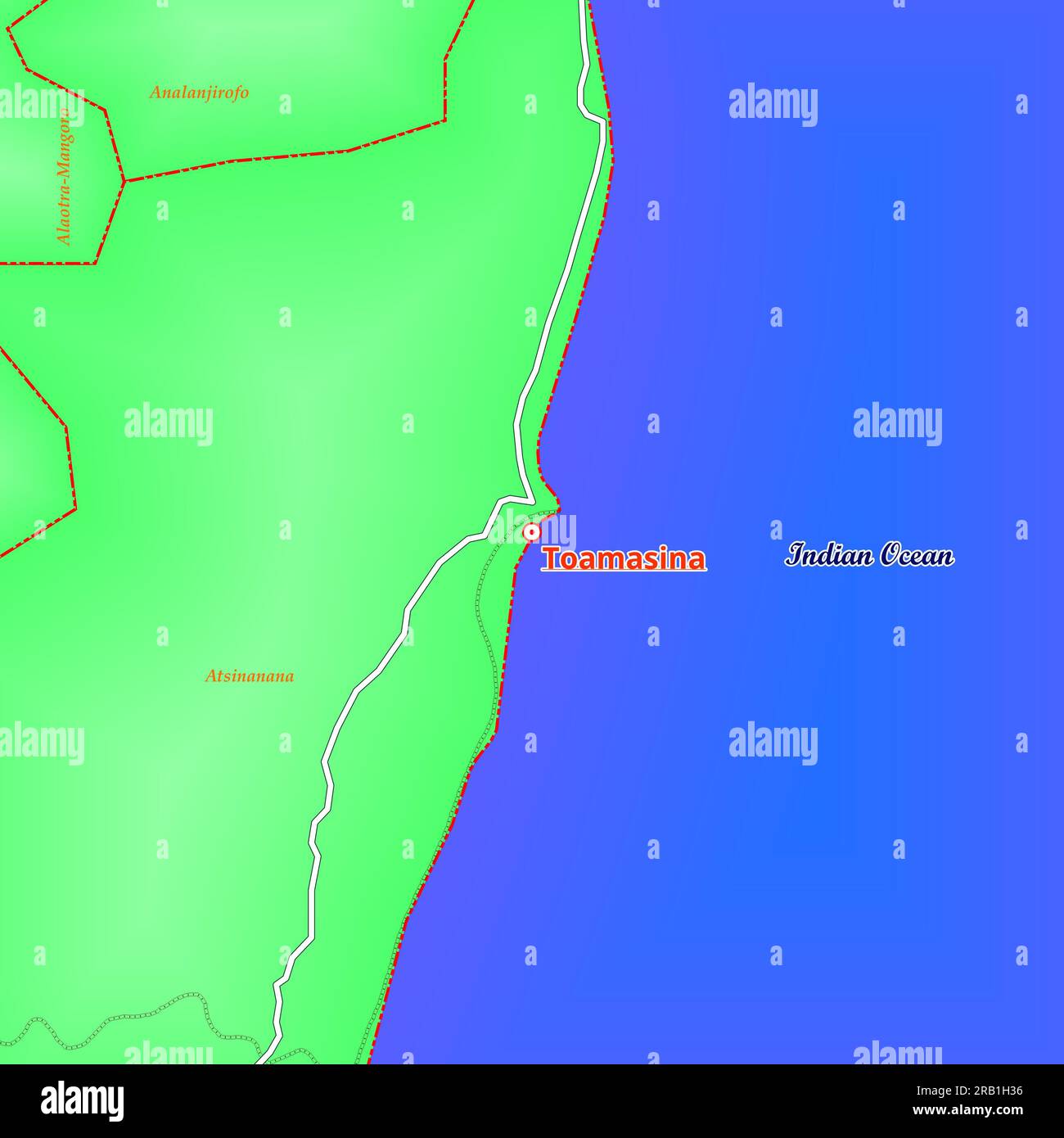 Madagascar location map hi-res stock photography and images - Alamy