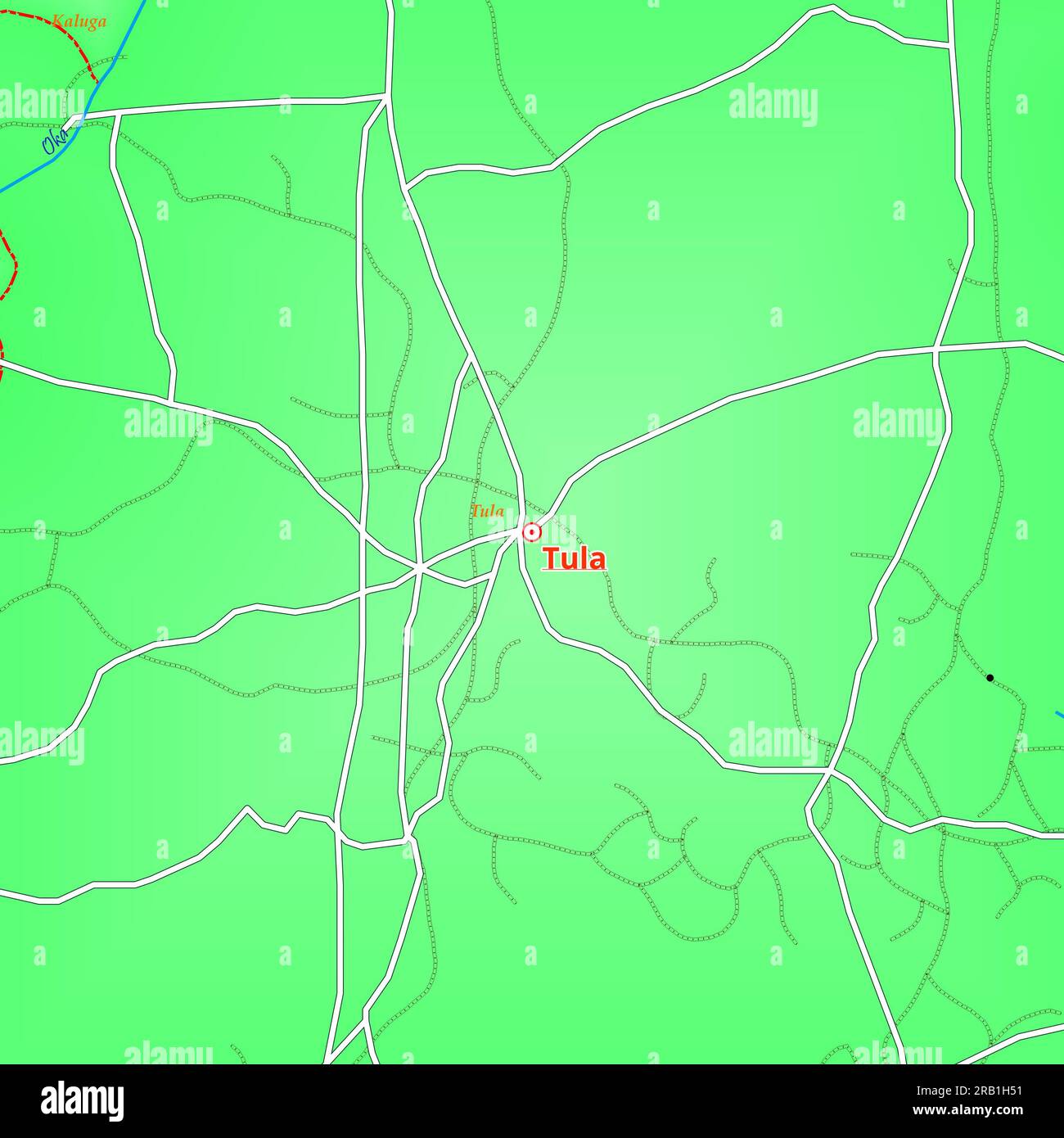 Map of tula hi-res stock photography and images - Alamy