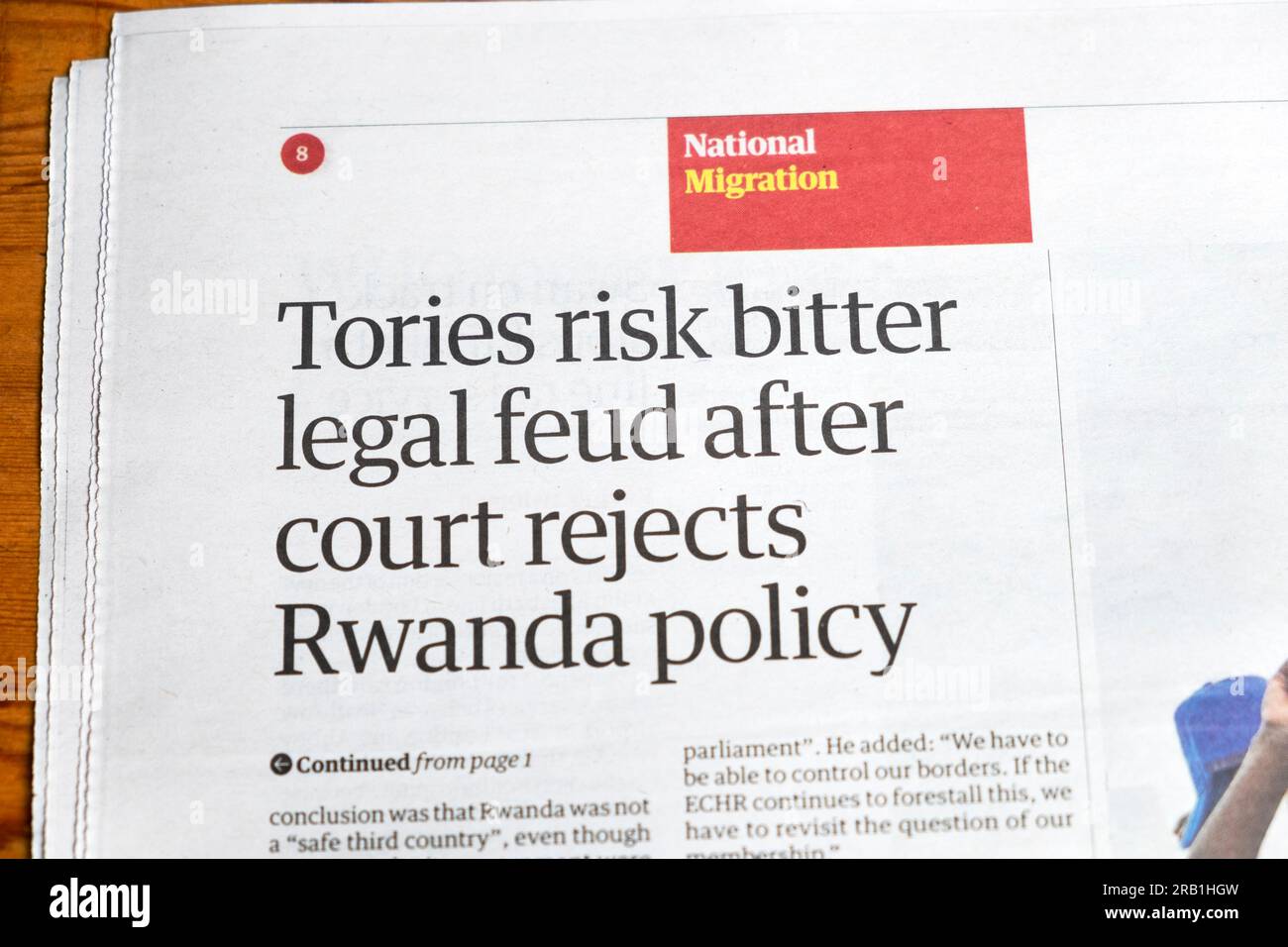 'Tories risk bitter legal feud after court rejects Rwanda policy ...