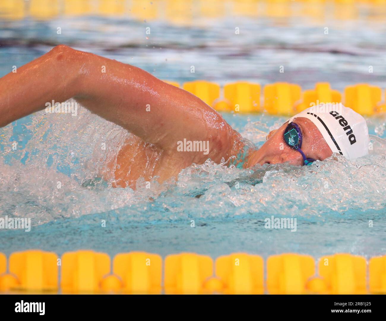 Marie Wattel, Women Heat 200 M freestyle during the French Elite ...