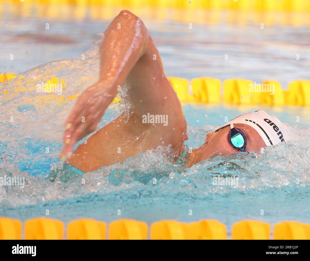 Marie Wattel, Women Heat 200 M freestyle during the French Elite ...