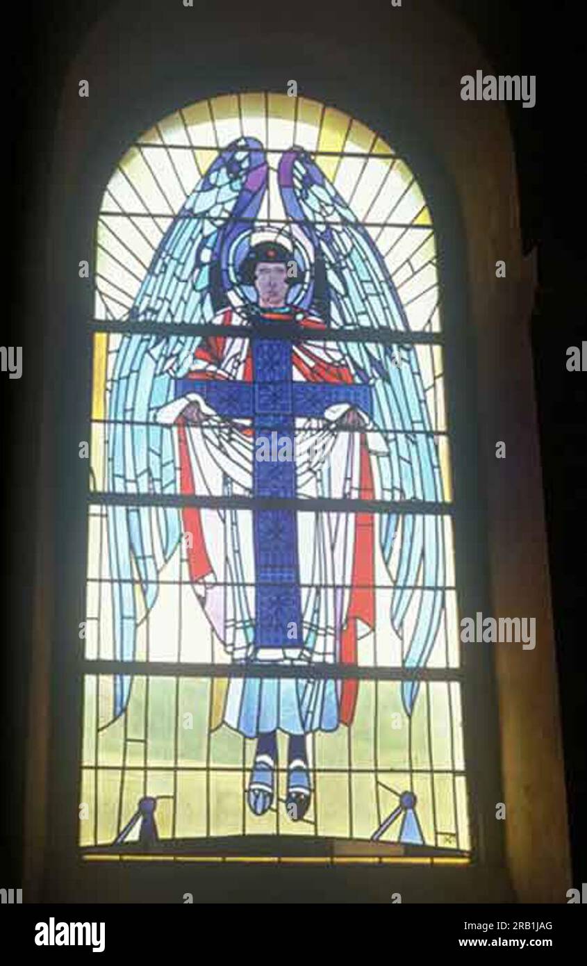 Angel With The Cross ( the triptych The Annunciation) by Petro Kholodny ...