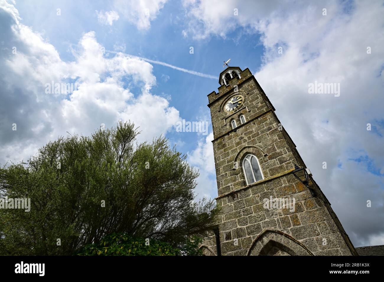 St Day Church Crucifix Jesus on Cross Cornwall Stock Photo - Alamy