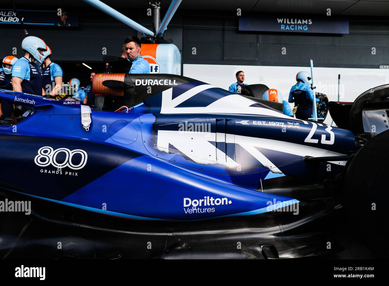 Silverstone, United Kingdom, 07/07/2023, Williams Racing FW44 ...