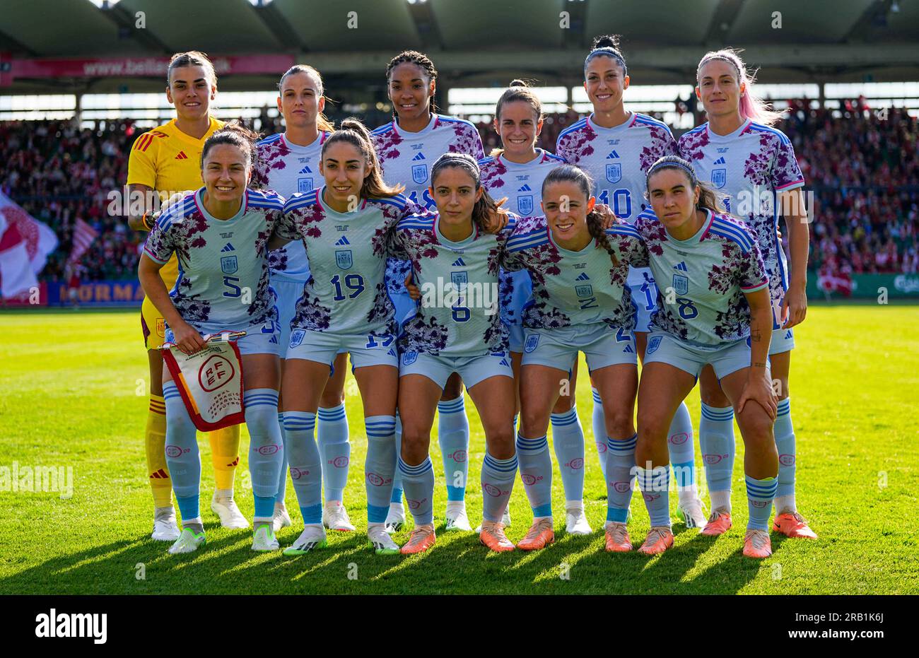 Gladsaxe Stadium, Copenhagen, Denmark. 05th July, 2023. Denmark vs ...