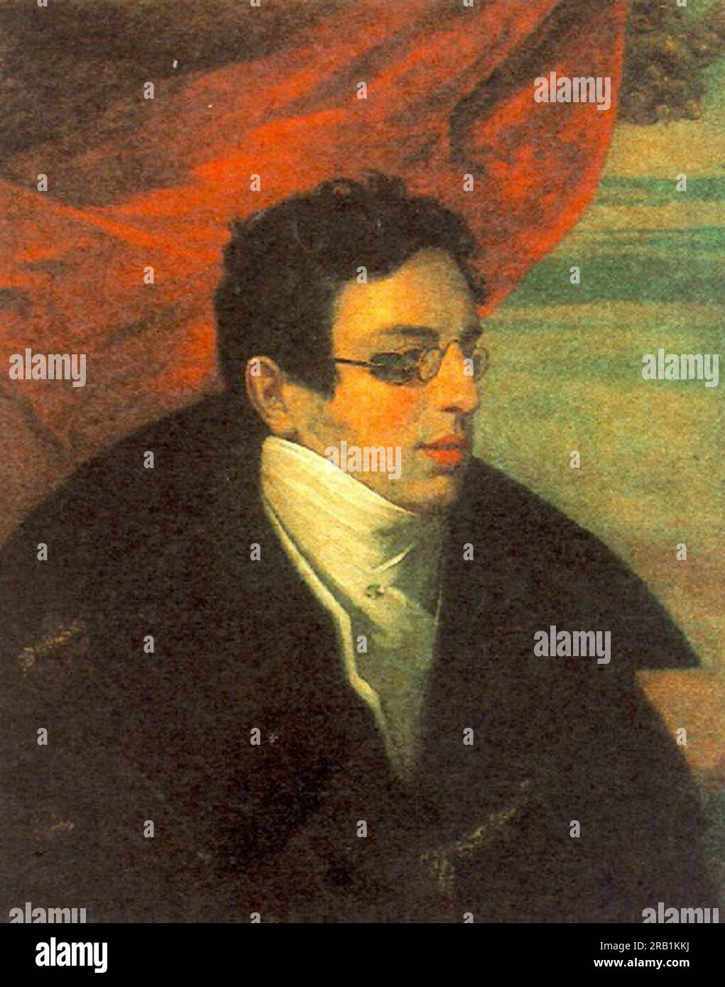 Nikolay Ivanovich Gnedich by Orest Kiprensky Stock Photo - Alamy