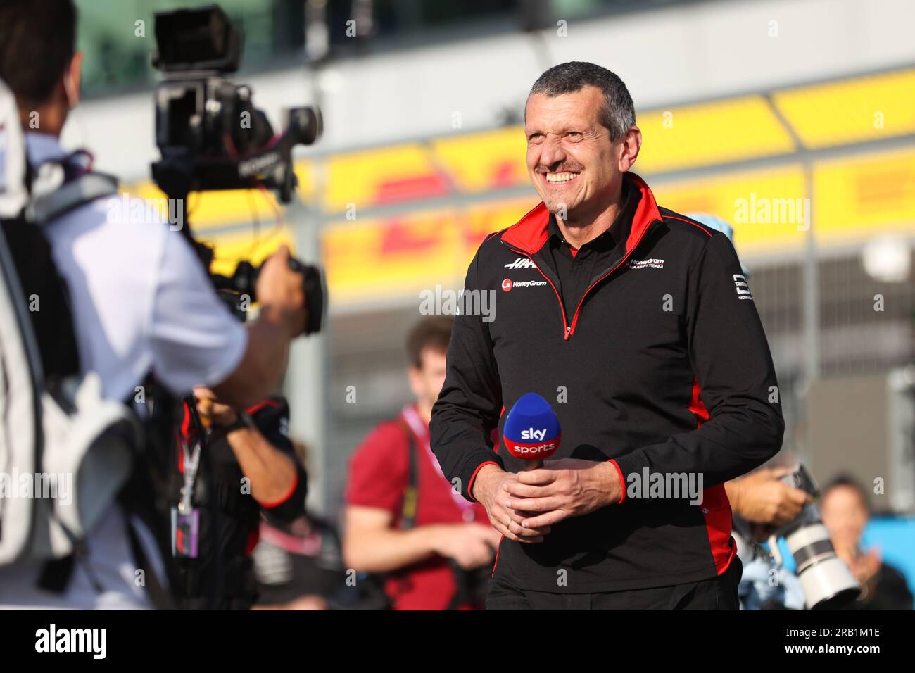 Silverstone, United Kingdom, 07/07/2023, STEINER Guenther (ita), Team Principal of Haas F1 team ...