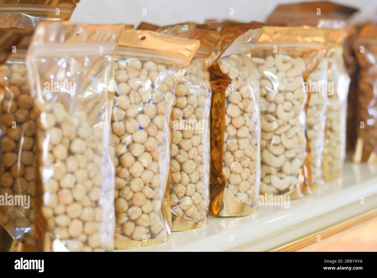 Packet of mixed nuts and fruits hi-res stock photography and images - Alamy