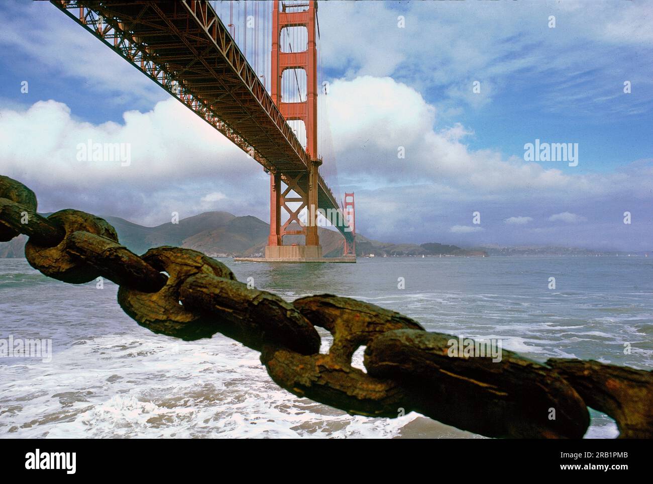 Golden Gate Bridge, San Francisco/Marin County, California Stock Photo ...