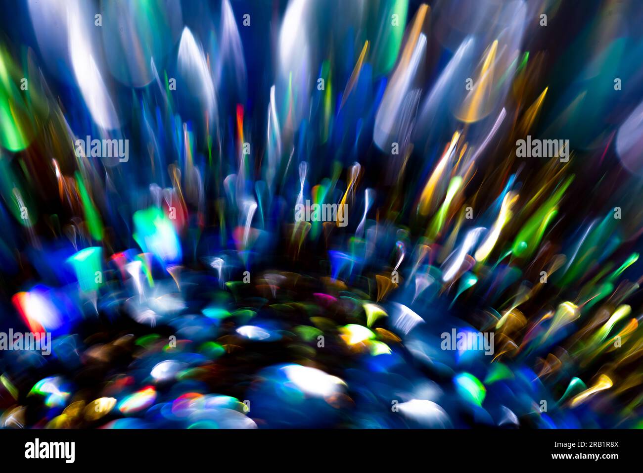 Colorful glitter lights background. Defocused bokeh. Lights texture ...