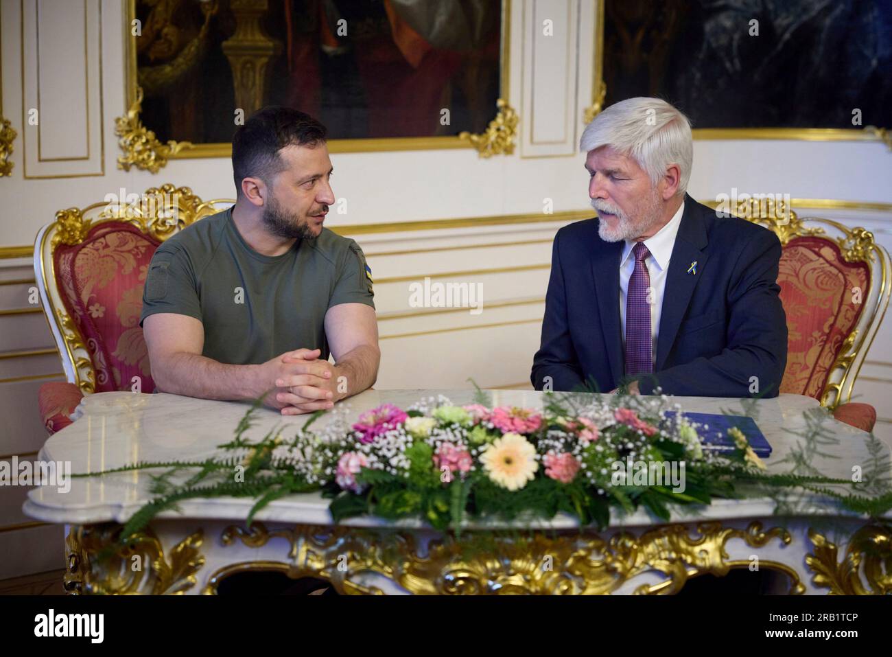 Prague, Czech Republic. 06th July, 2023. Czech President Petr Pavel ...