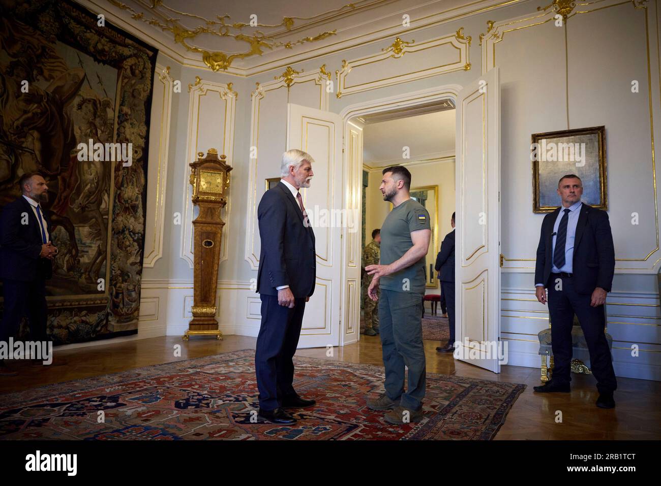 Prague, Czech Republic. 06th July, 2023. Czech President Petr Pavel ...