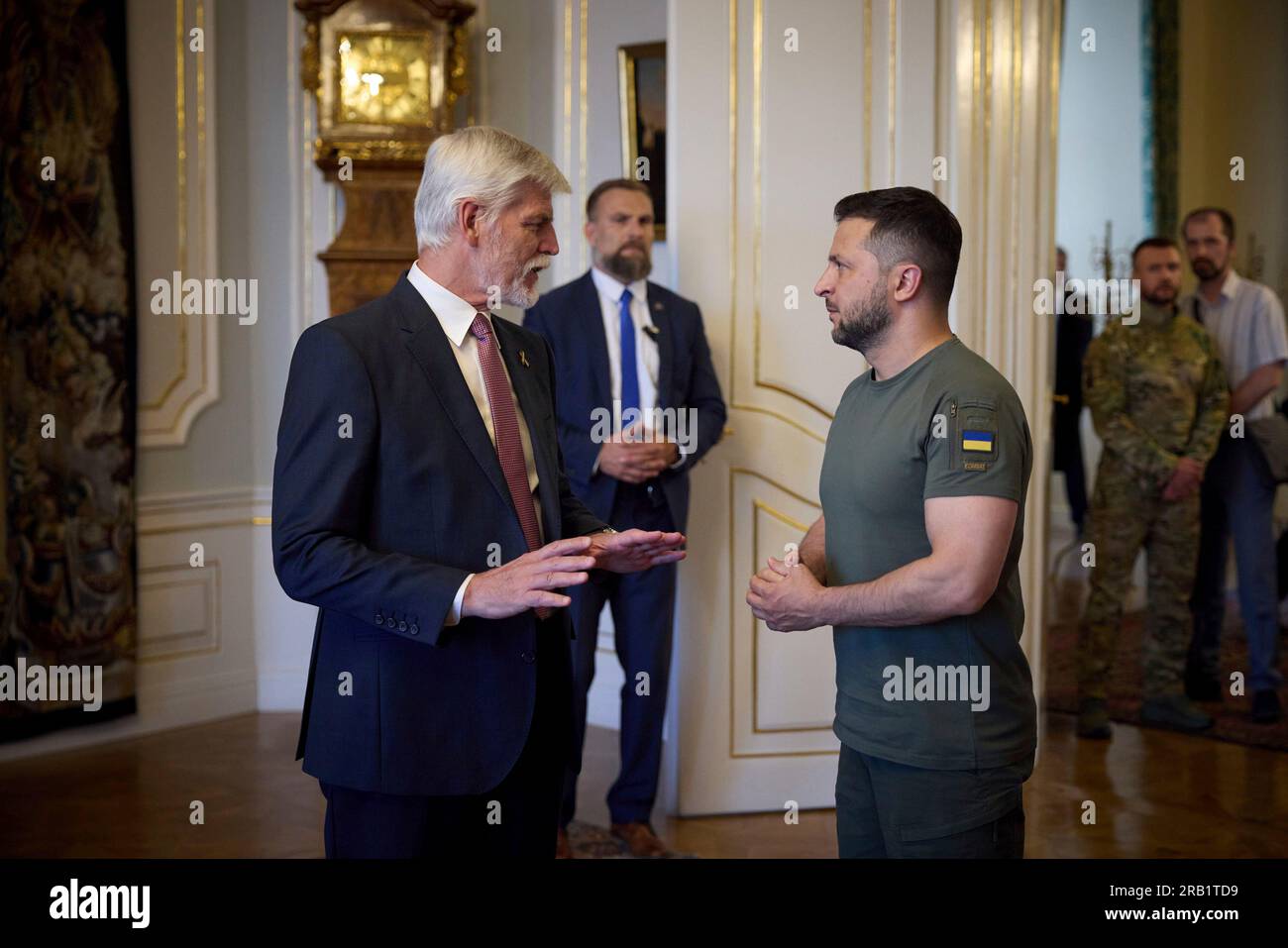 Prague, Czech Republic. 06th July, 2023. Czech President Petr Pavel ...