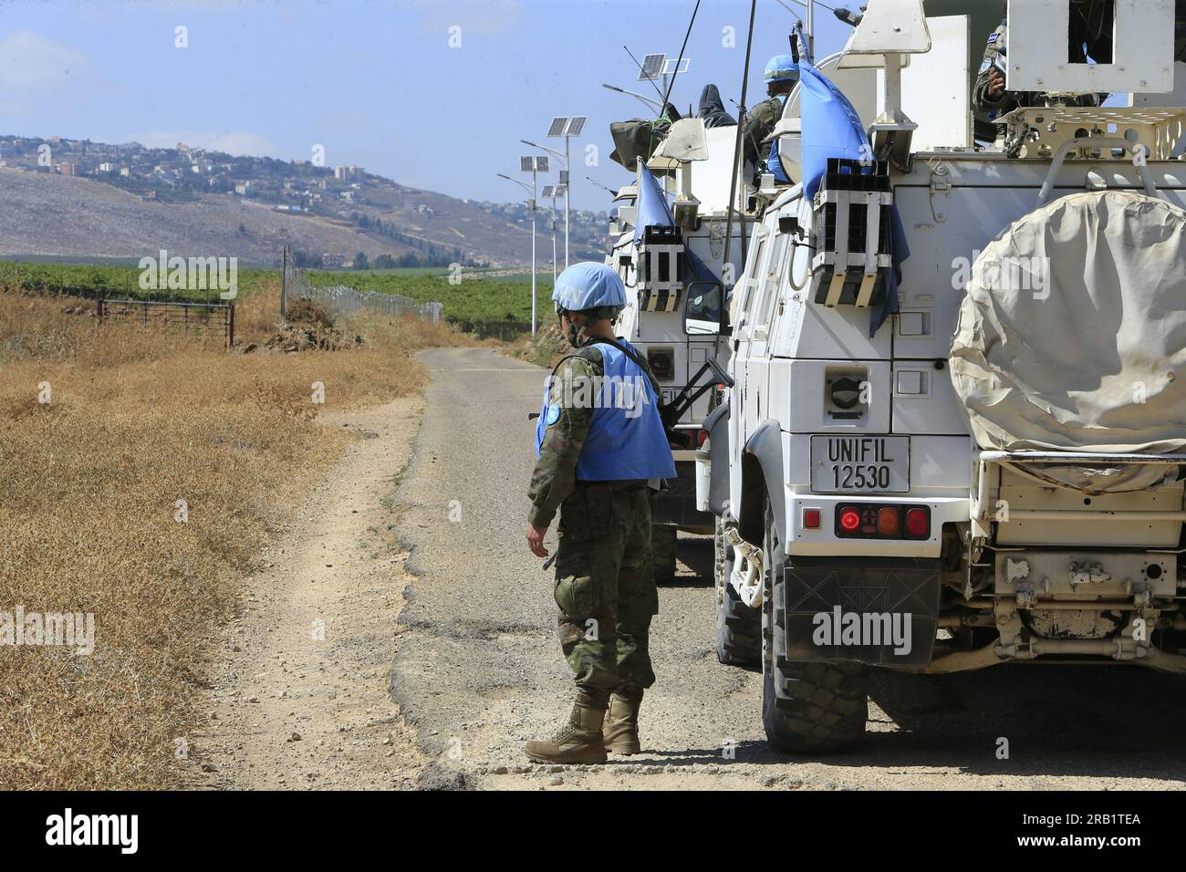 Unifil soldiers hi-res stock photography and images - Alamy