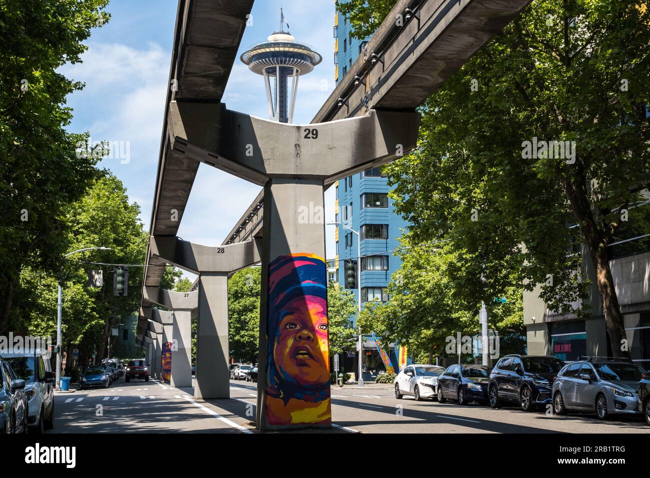 Seattle, USA. 6 Jul, 2023. The city rolls out the welcome for the 2023 ...