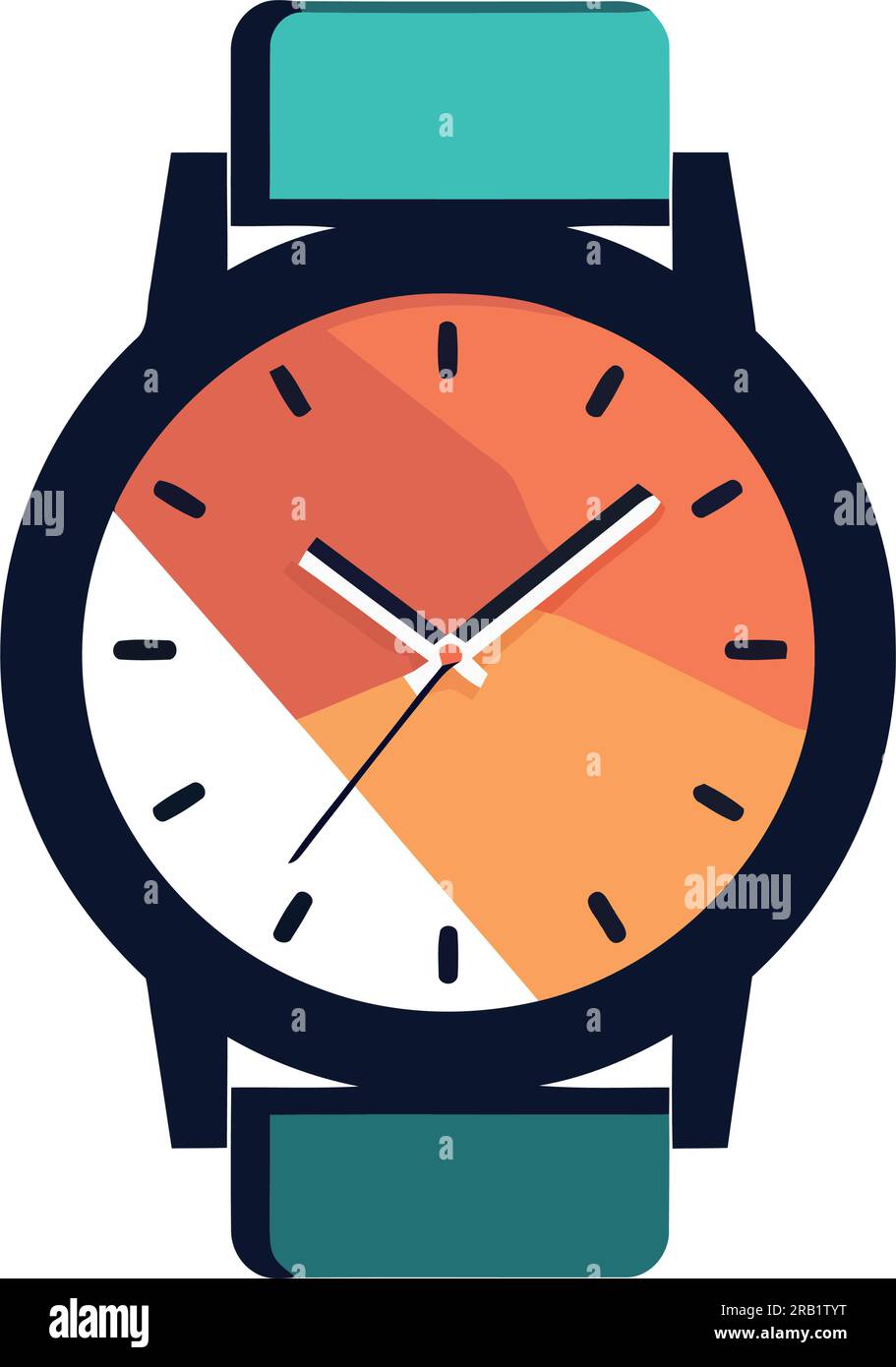 Countdown symbol on clock face for deadline Stock Vector Image & Art ...