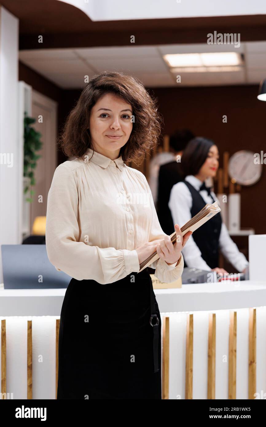 Hotel checking in reports hi-res stock photography and images - Alamy