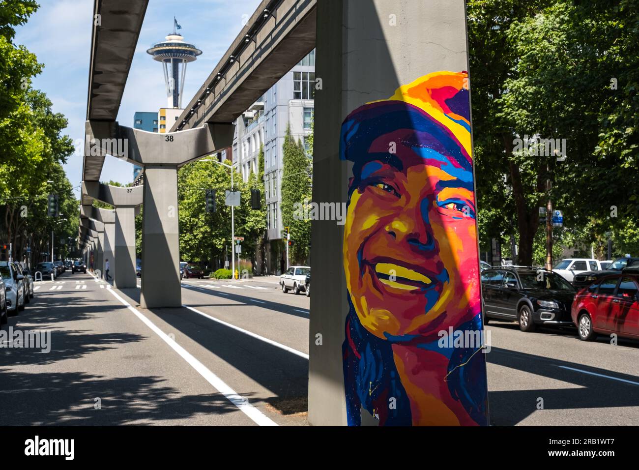Seattle, USA. 6 Jul, 2023. The city rolls out the welcome for the 2023 ...
