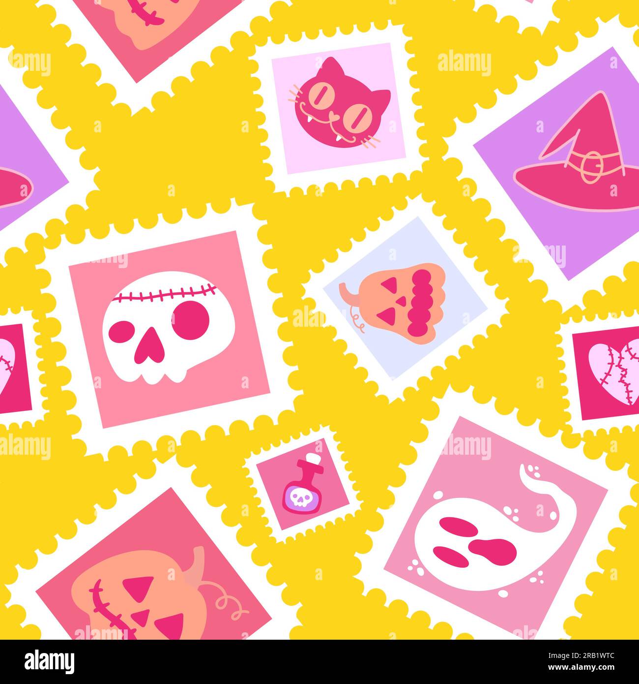 Postage stamps cartoon hi-res stock photography and images - Alamy