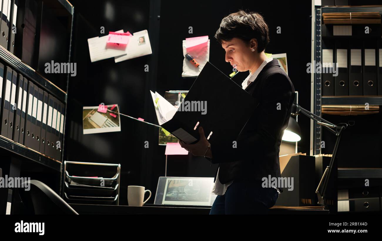 Woman inspector on mission hi-res stock photography and images - Alamy