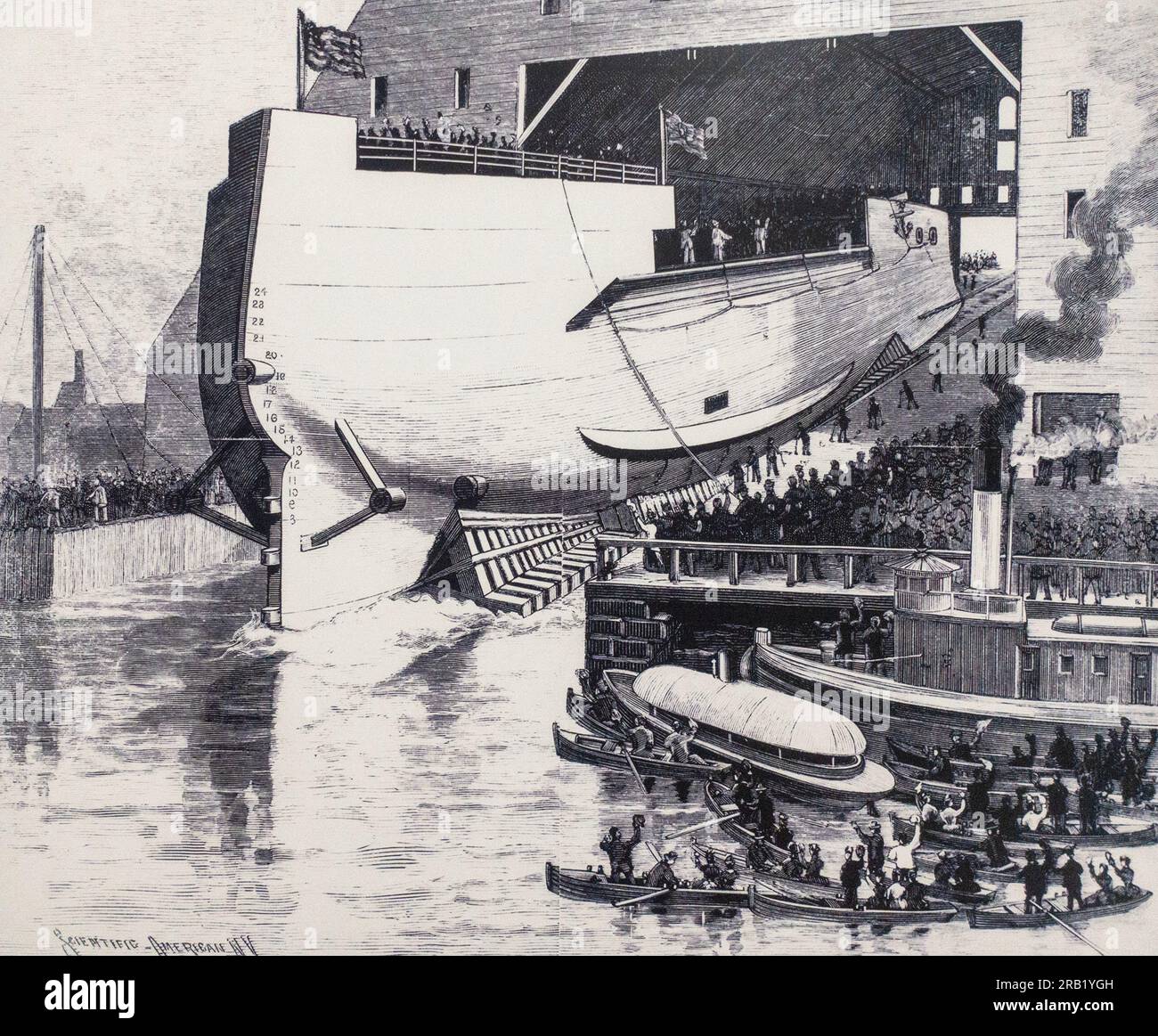 Brooklyn Navy yard Building 92 history exhibit in Brooklyn NYC Stock ...