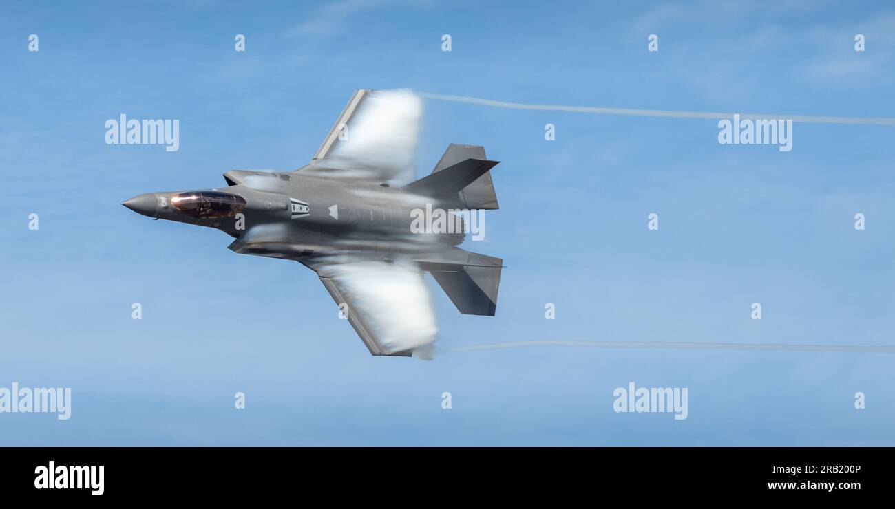 The high speed jet flying by Stock Photo - Alamy