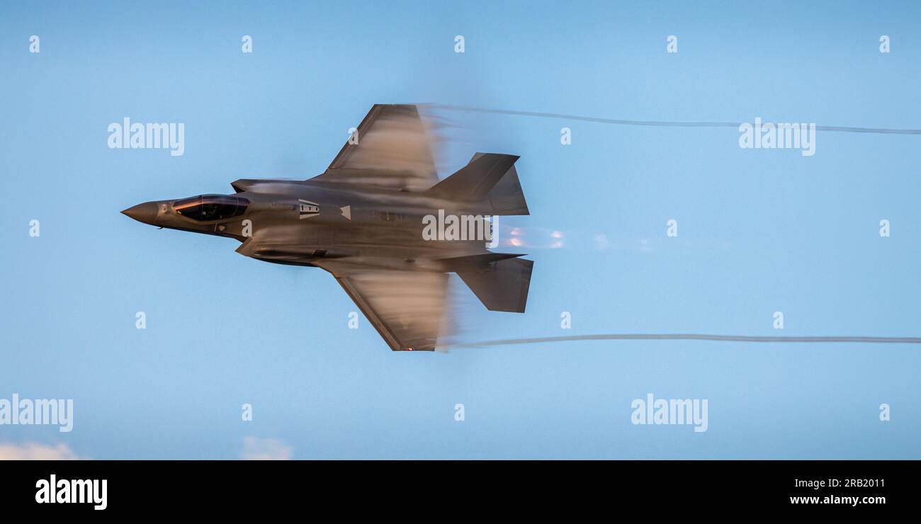 The high speed jet flying by Stock Photo - Alamy