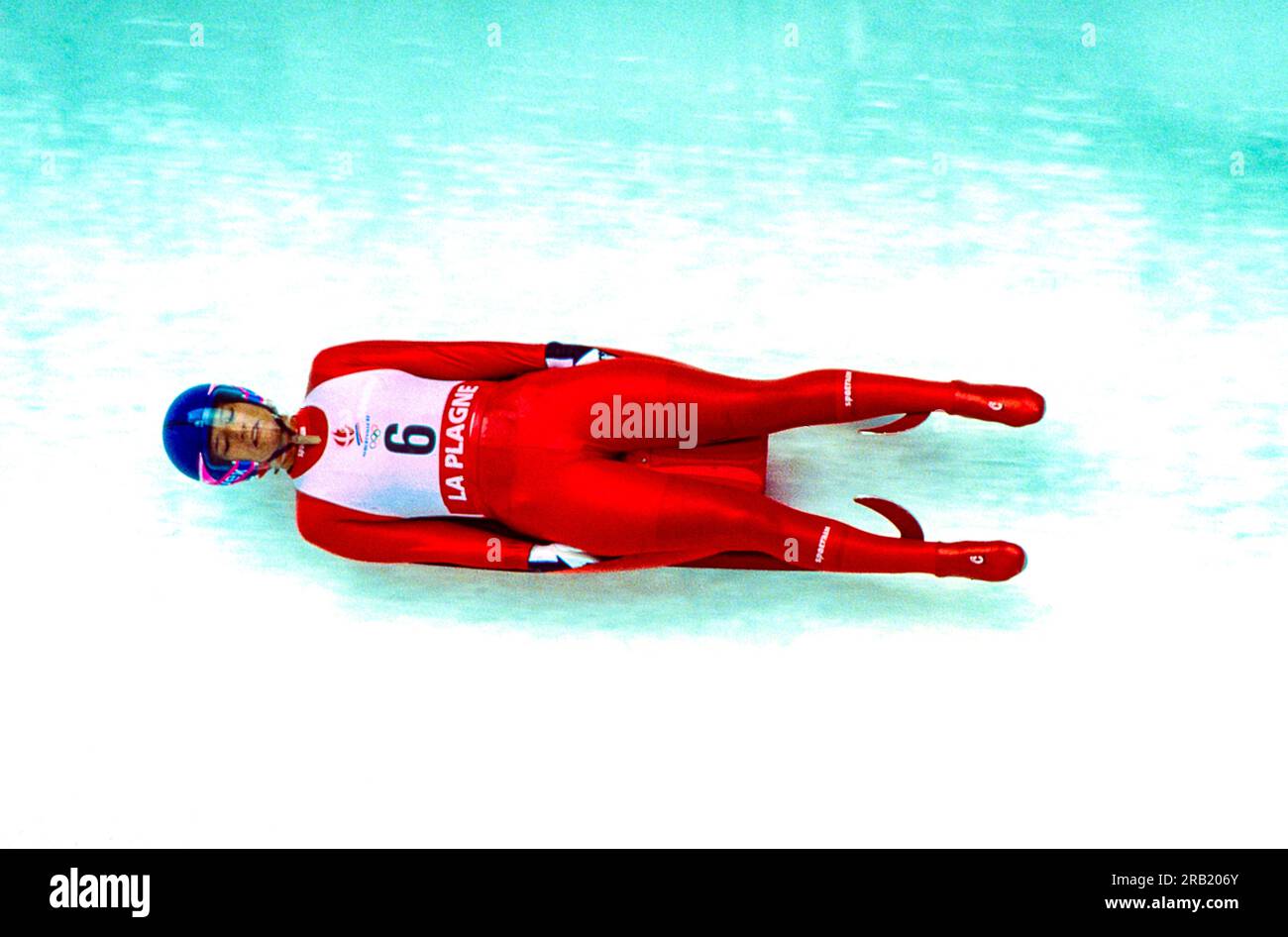 Doris Neuner (AUT) gold medal winner during Women's singles luge ...