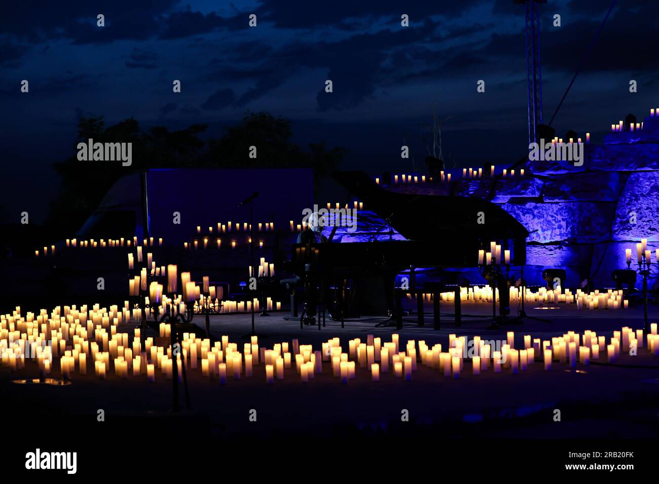 Danilo Rea during Fiorella Mannoia & Danilo Rea, Italian singer Music ...