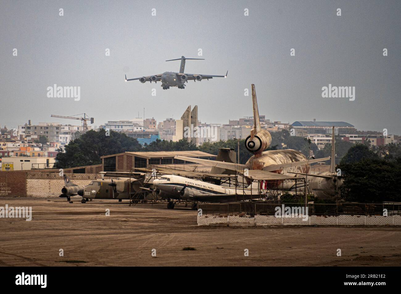 A C-17 Globemaster from Joint Base McGuire-Dix-Lakehurst, NJ, lands for ...