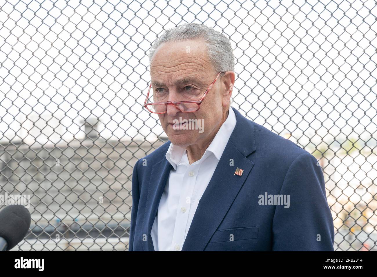 New York, USA. 06th July, 2023. U. S. Senator and Senate Majority ...