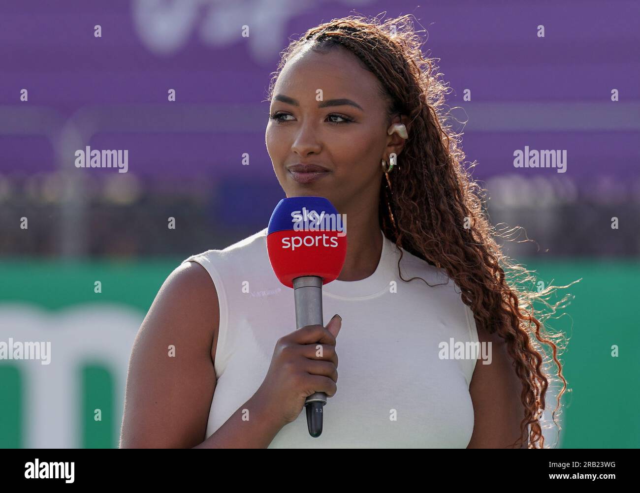 Silverstone, United Kingdom on 6 July 2023 Naomi Schiff during the ...