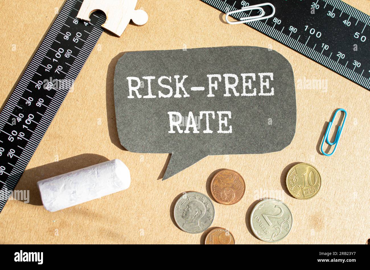 Overnight Index Swap text on notepad on chart with keyboard and ...