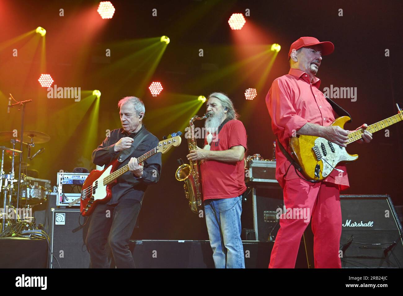 Munich, Deutschland. 06th July, 2023. Spider Murphy Gang on stage, from ...