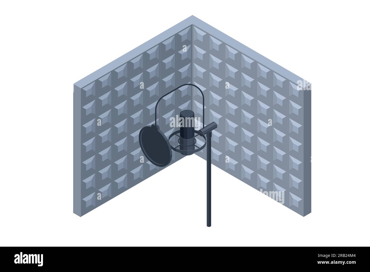 Soundproof screen Stock Vector Images - Alamy