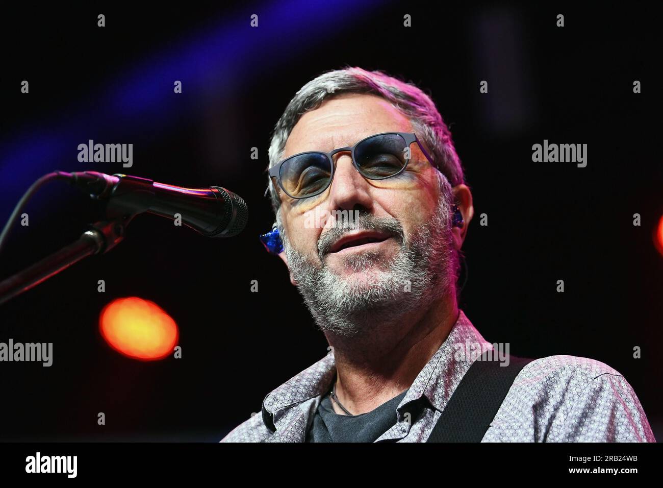 Rio de Janeiro, May 6, 2023. Vocalist and guitarist Marco Caviglia ...