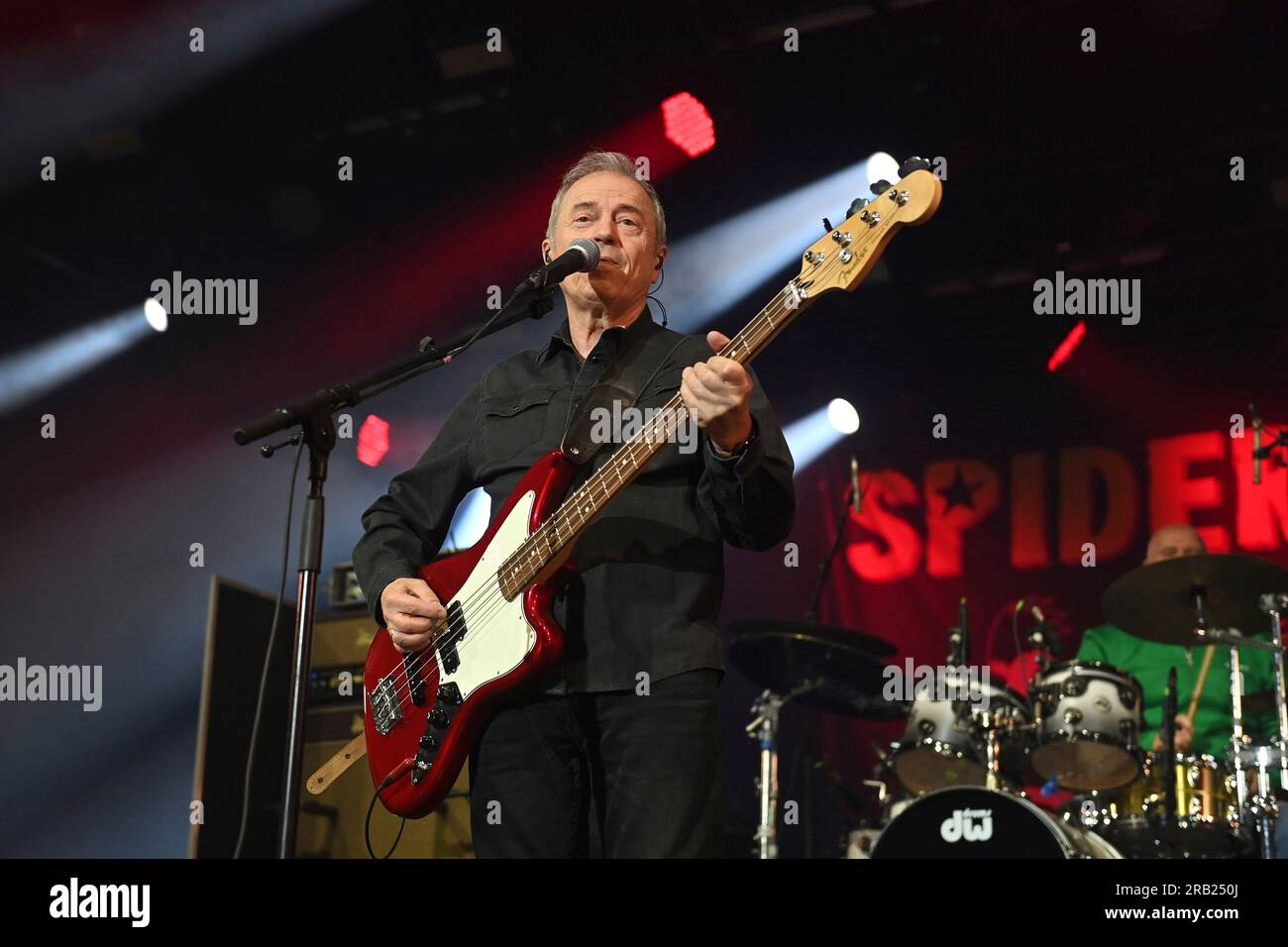Munich, Deutschland. 06th July, 2023. Spider Murphy Gang on stage ...