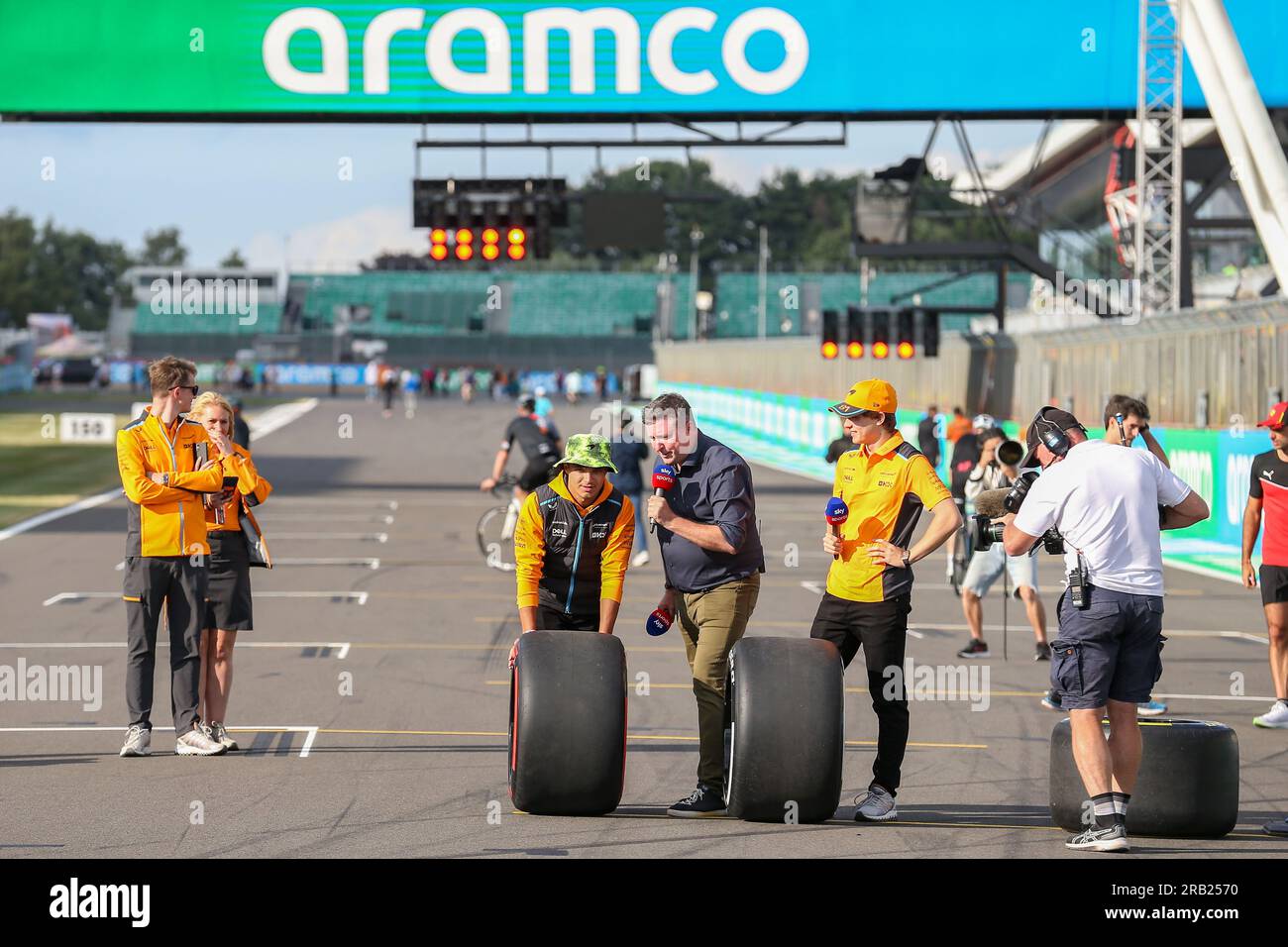 Silverstone, United Kingdom on 6 July 2023 Lando Norris 4 (GBR ...